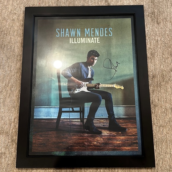 Art | Authentic Signed Shawn Mendes Poster | Poshmark